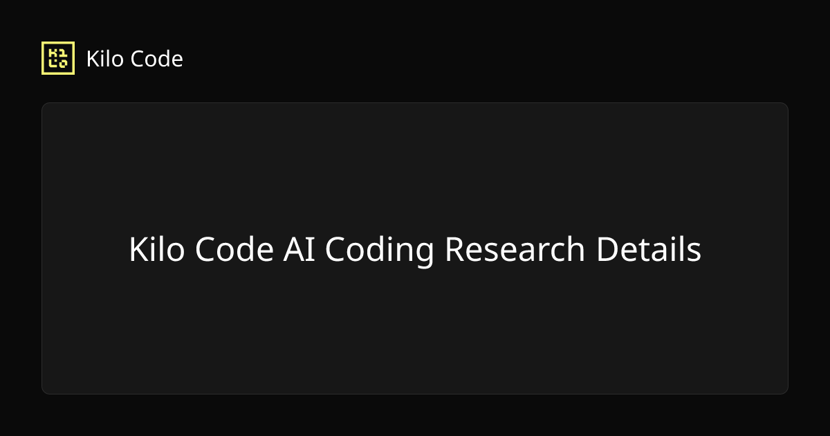 Spectre - AI Coding Model | Kilo Code