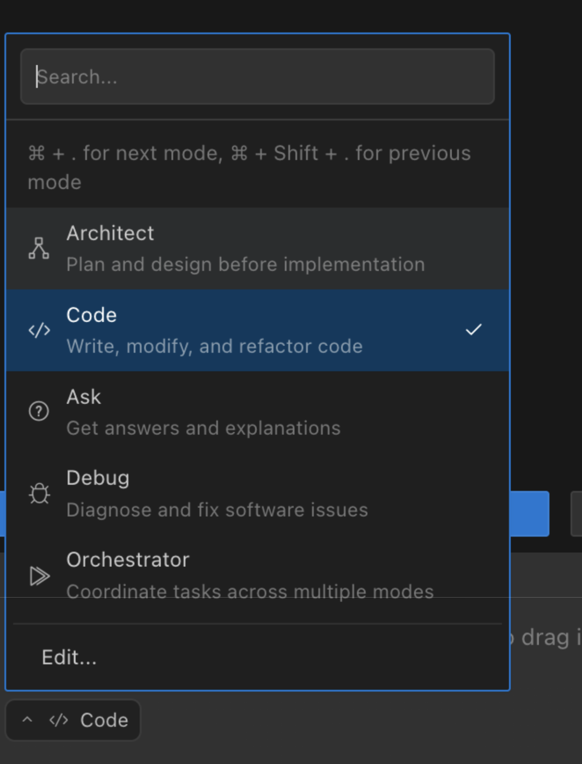 Spec: Organization Modes Library | Kilo Code Docs